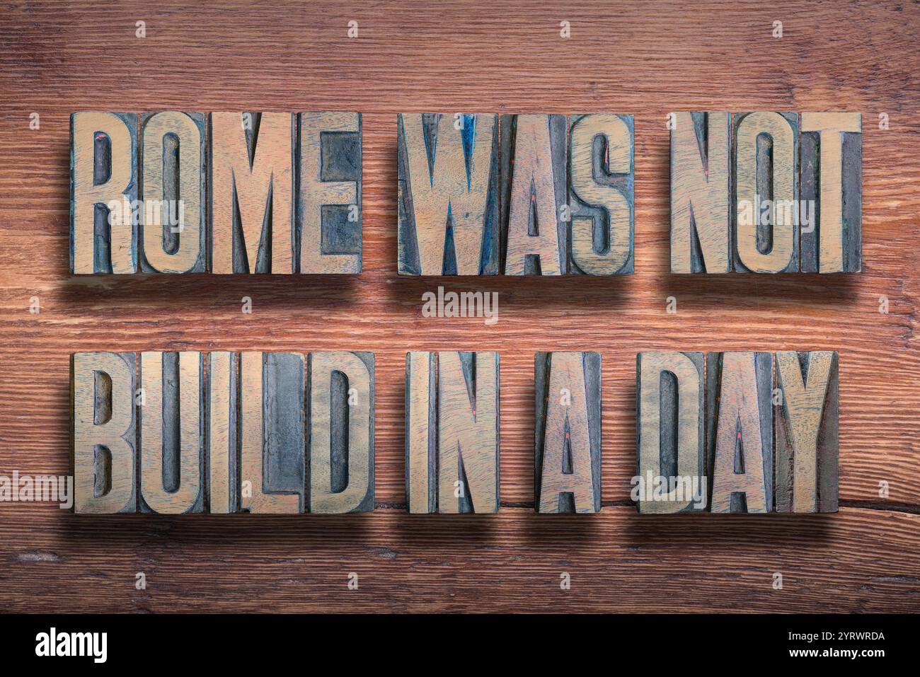 Rome built in day hi-res stock photography and images - Alamy