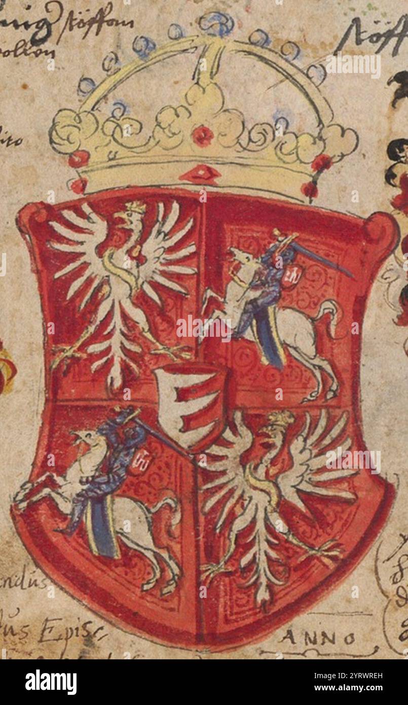 Coat of arms of the Polish–Lithuanian Commonwealth with Vytis (Waykimas ...