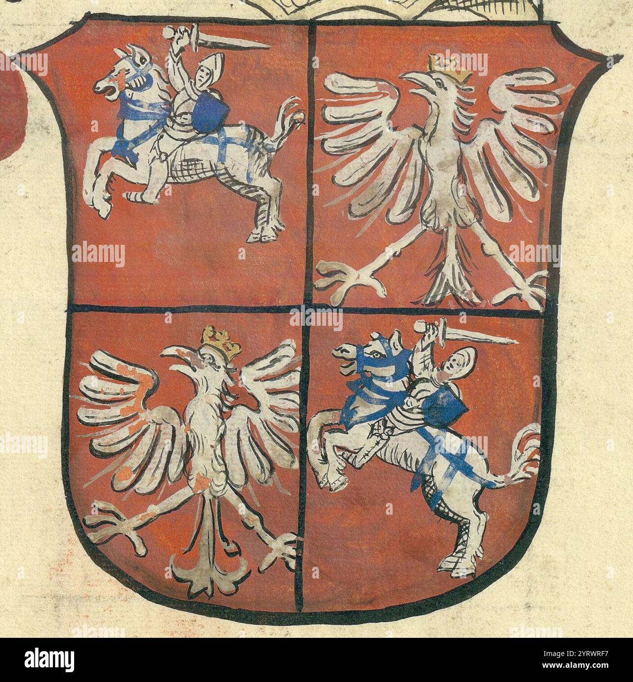 Polish lithuanian coat of arms hi-res stock photography and images - Alamy