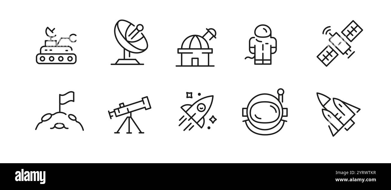 Astronautics education Stock Vector Images - Alamy
