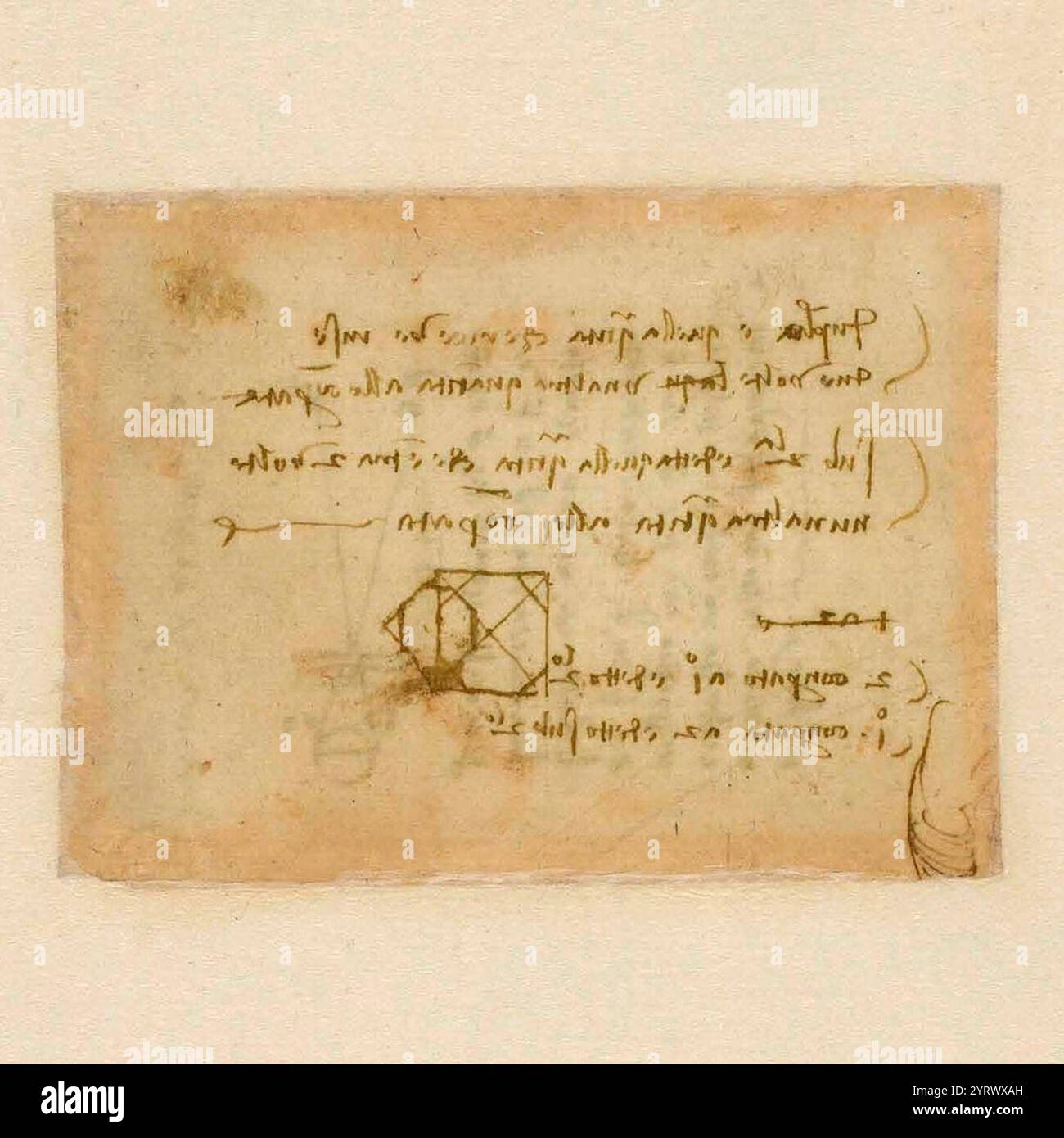 Codex Atlanticus - 000R-600 Stock Photo - Alamy