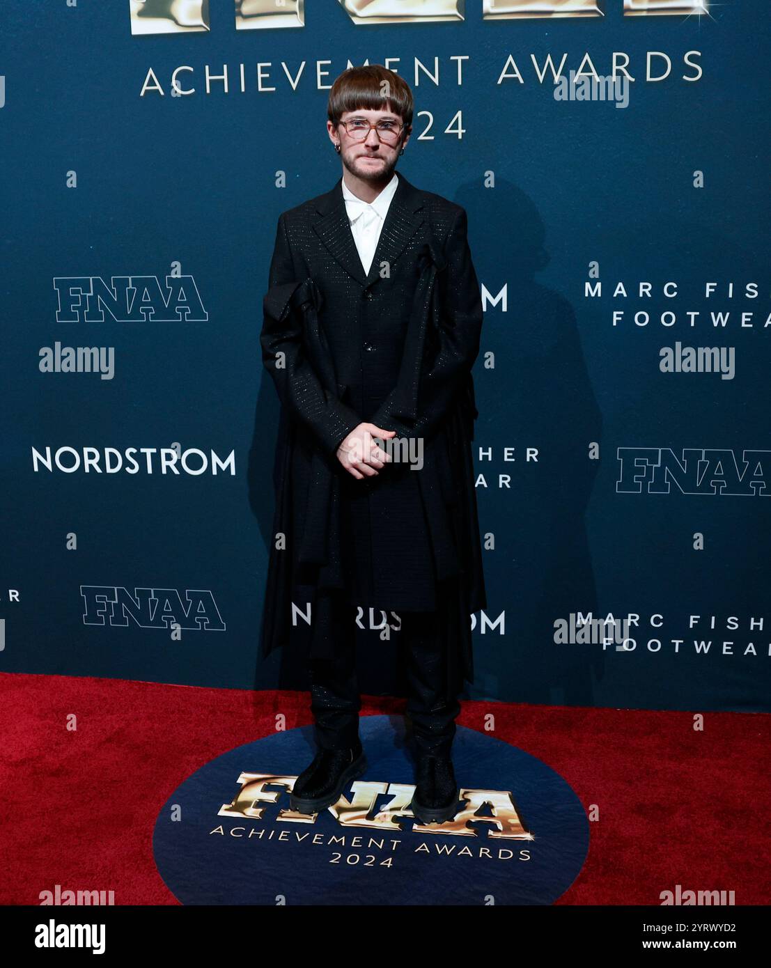 New York, United States. 04th Dec, 2024. Phileo Landowski arrives on ...