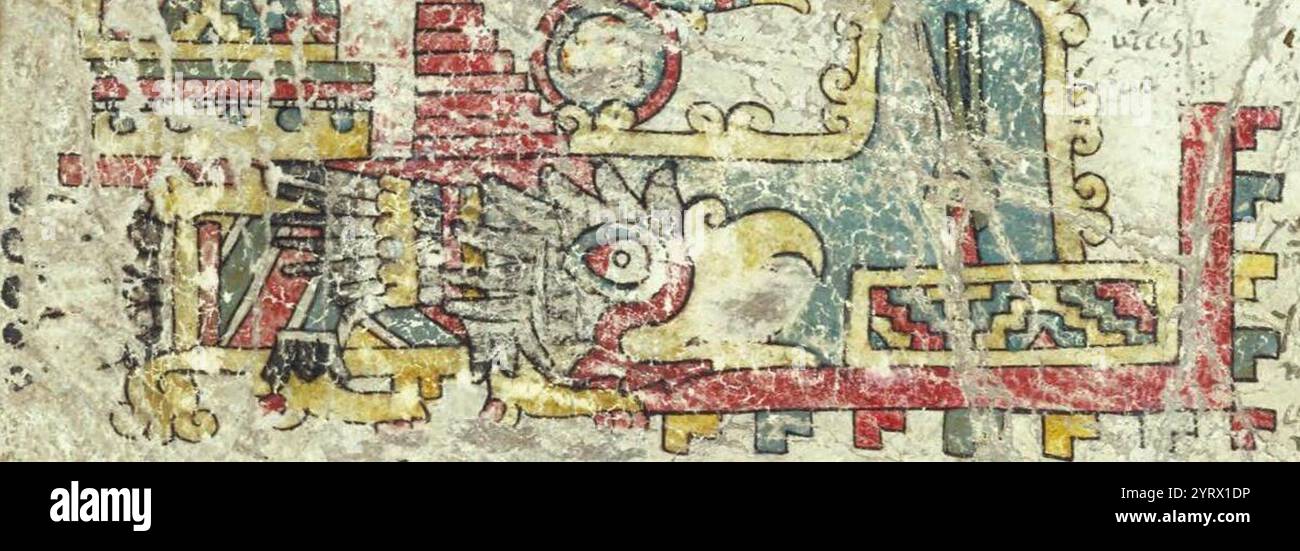 Codex Colombino - 05 (cropped glyph of Tututepec Stock Photo - Alamy