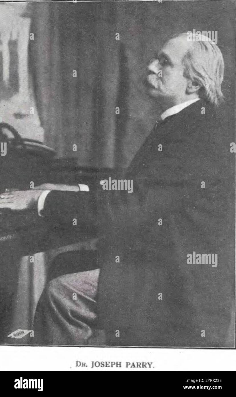 Cofiant Dr. Joseph Parry Mus. Doc. (1841-1903) (page 5 crop Stock Photo ...