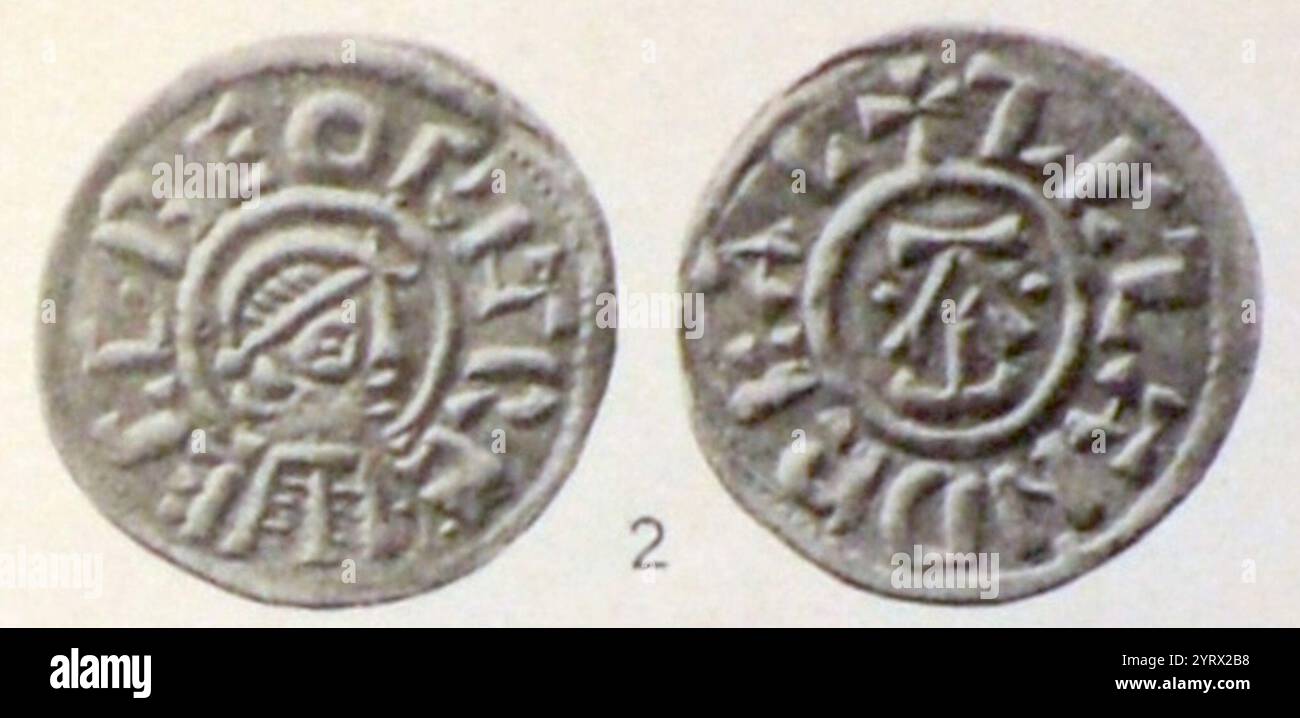 Coin of King Egbert of Wessex Stock Photo - Alamy