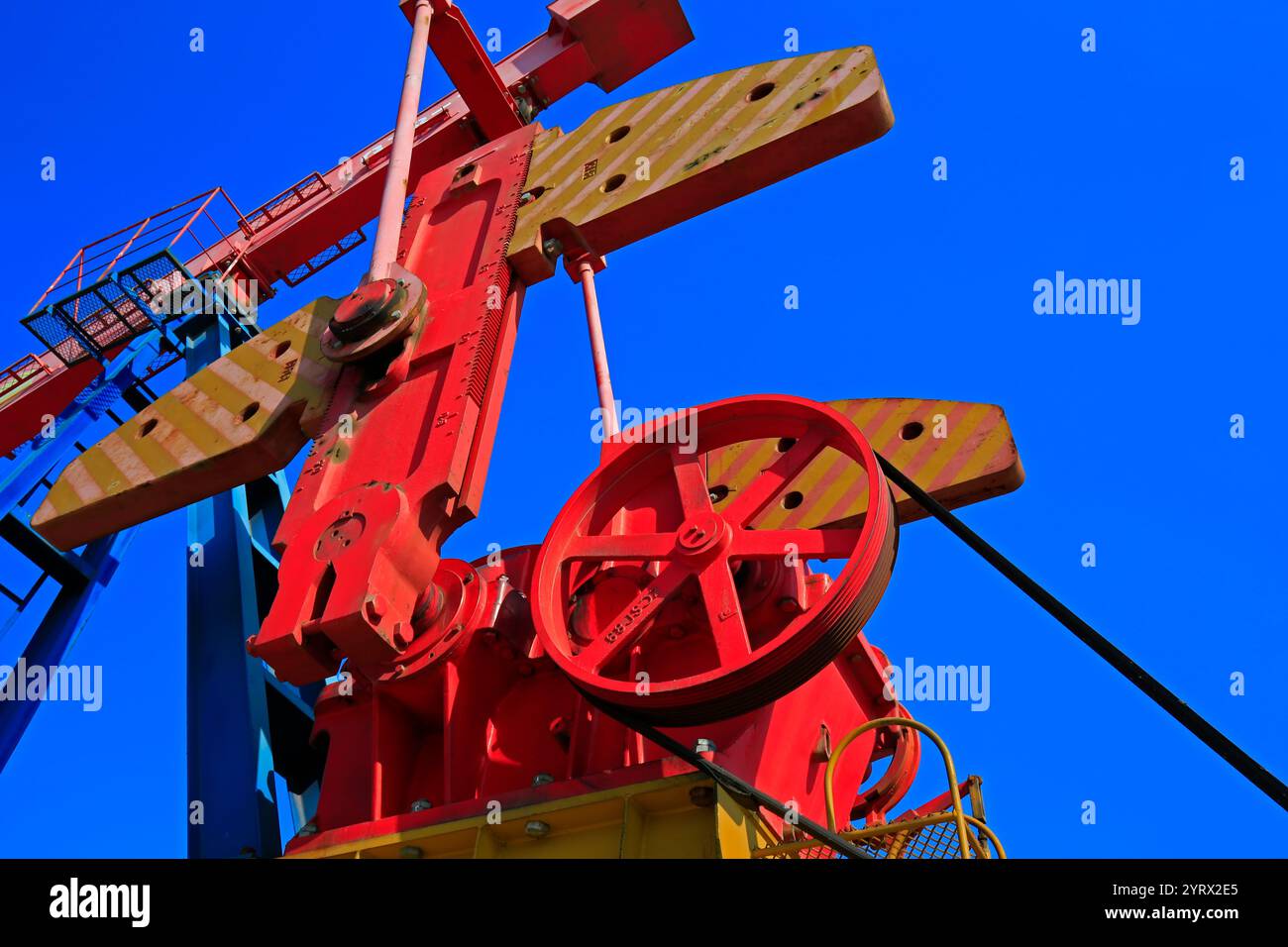 The oil pump, industrial equipment Stock Photo - Alamy