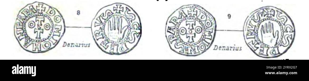 Coins of Pope John XII Stock Photo - Alamy