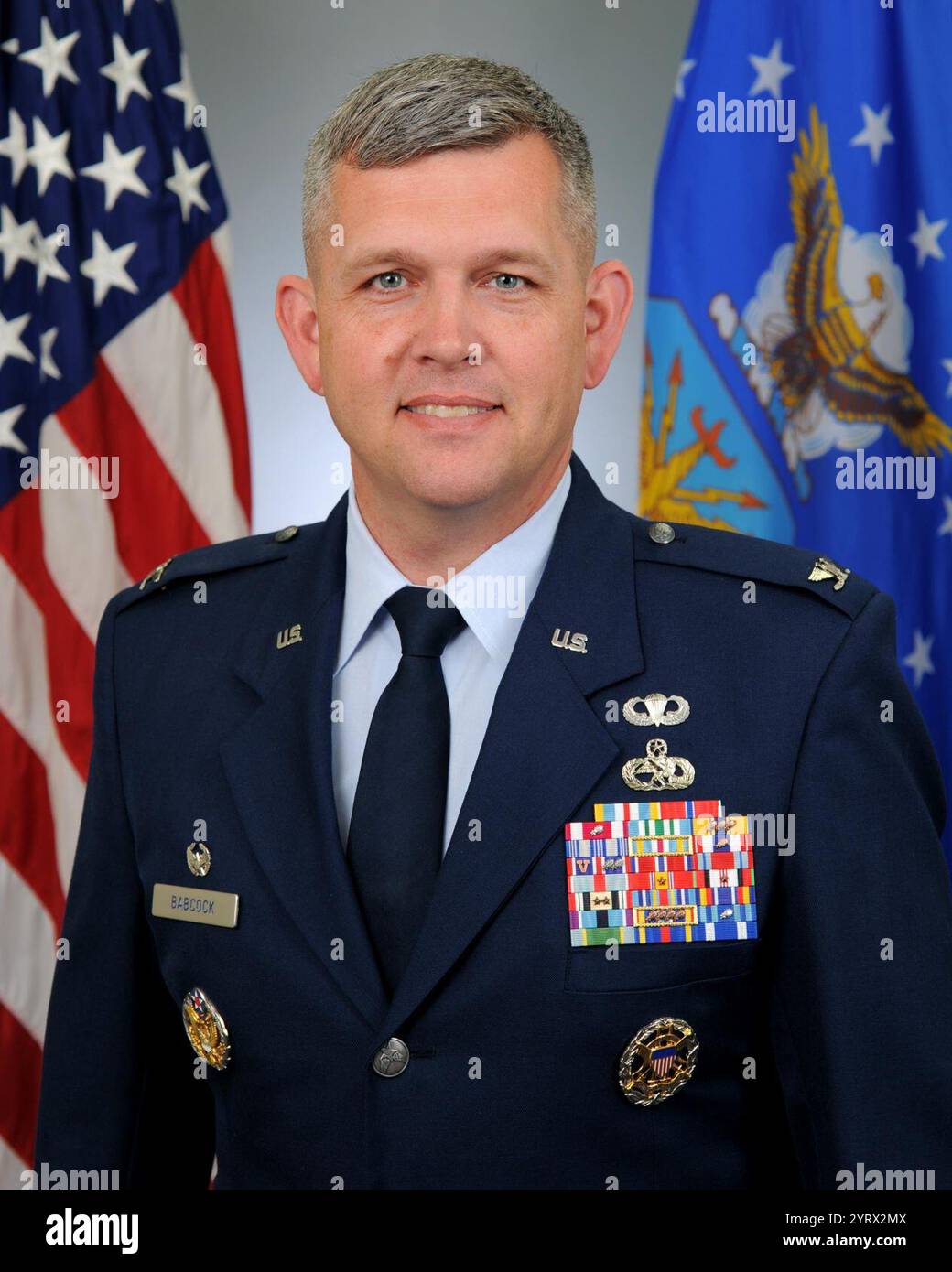 Col Anthony D. Babcock (1 Stock Photo - Alamy