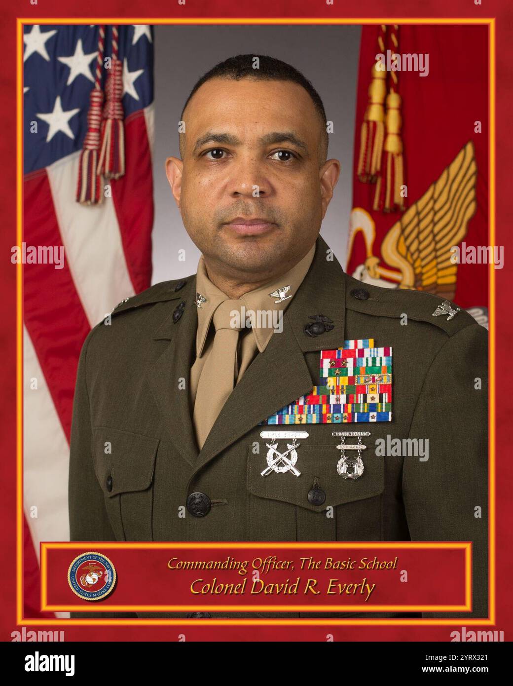 Col David R. Everly (1 Stock Photo - Alamy