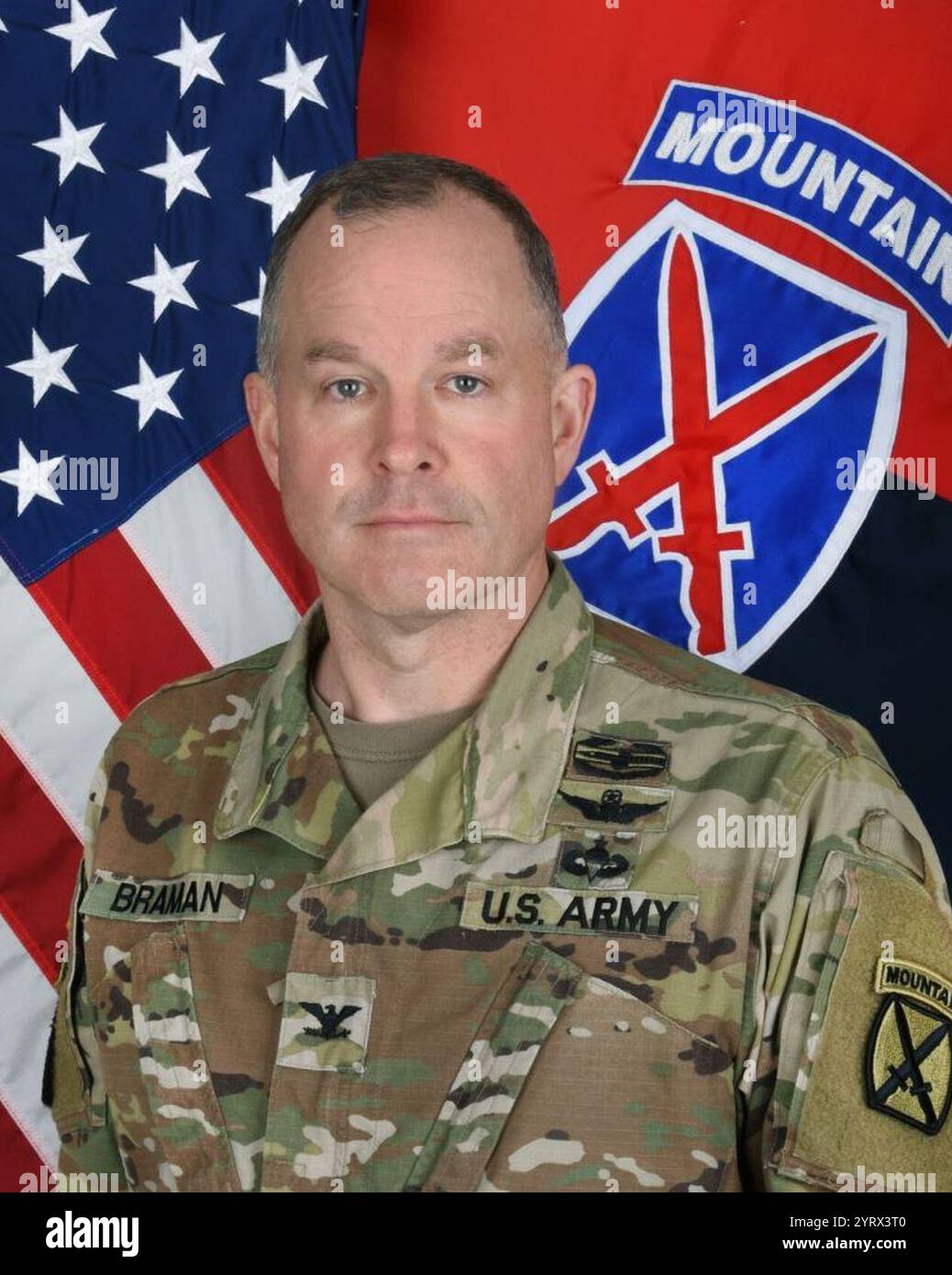 COL Matthew W. Braman Stock Photo - Alamy