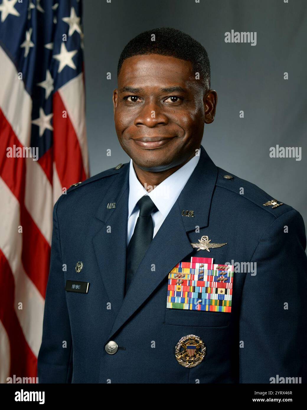 Col Terrence A. Adams Stock Photo - Alamy