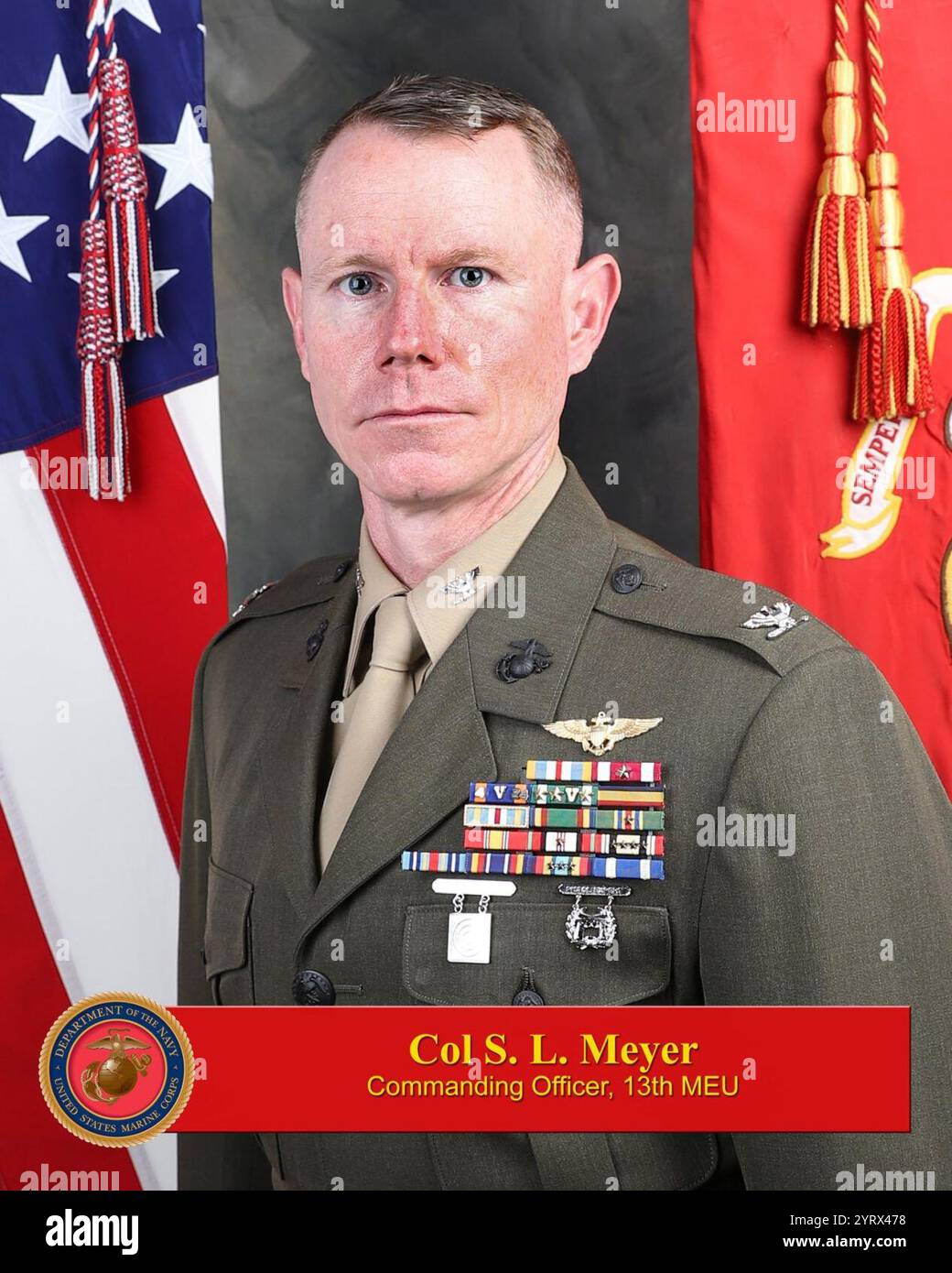 Col Samuel L. Meyer Stock Photo - Alamy