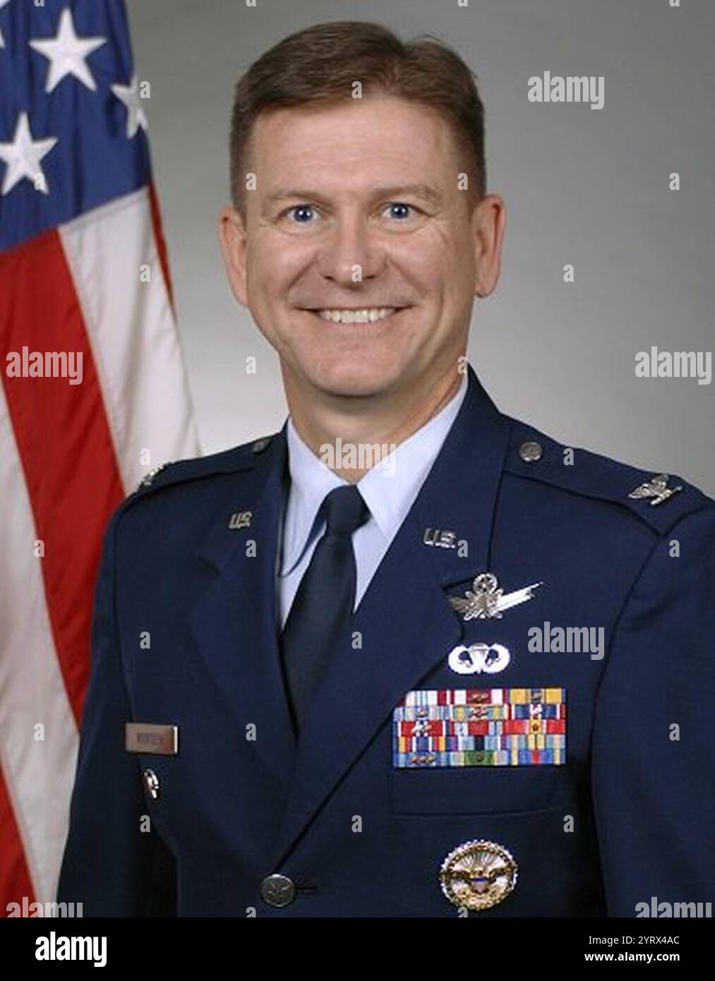 Col Wayne Monteith Stock Photo - Alamy