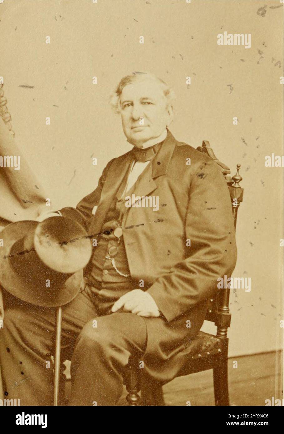 Col. James Monroe (1799–1870 Stock Photo - Alamy
