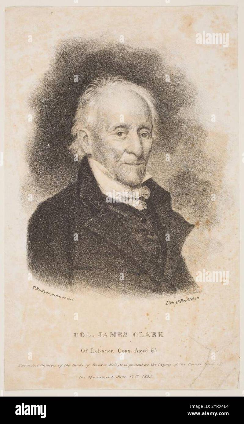 Col. James Clark Stock Photo - Alamy