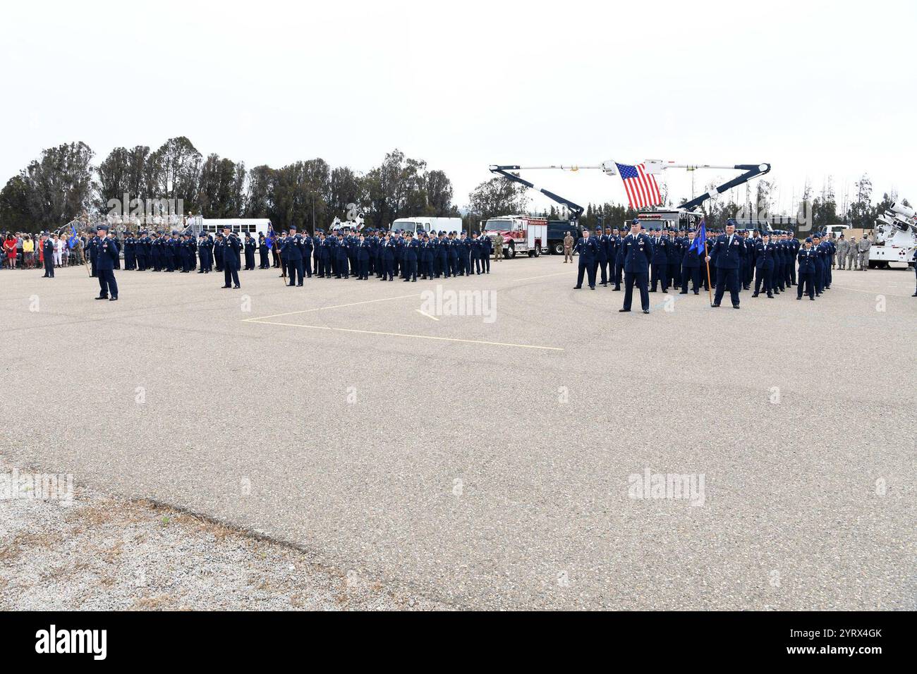 Col. Mastalir assumes command of the 30th SW (2 Stock Photo - Alamy