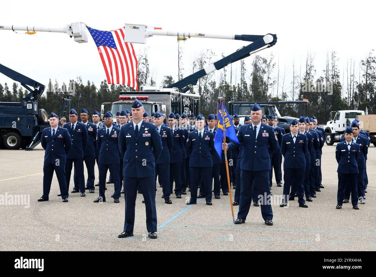 Col. Mastalir assumes command of the 30th SW (1 Stock Photo - Alamy