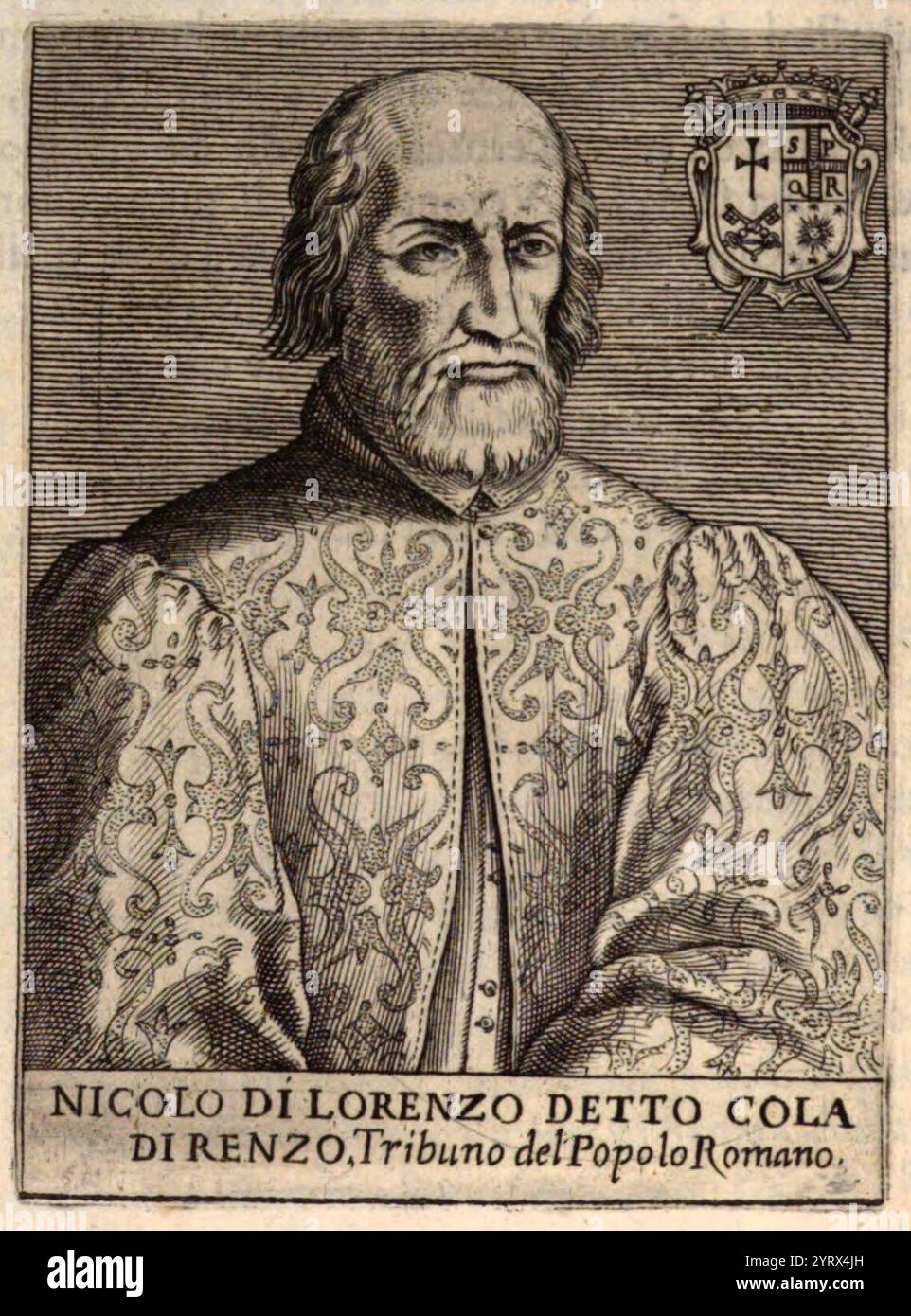 Cola di Rienzo tribuno di Roma Stock Photo - Alamy