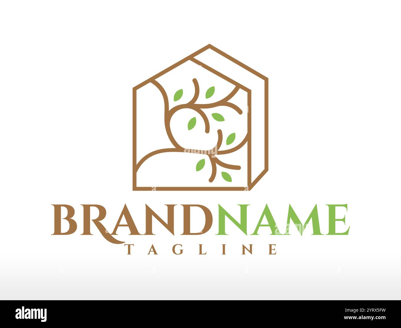 Wellness Tree House Logo Design Icon Symbol Illustrations Logo that can ...