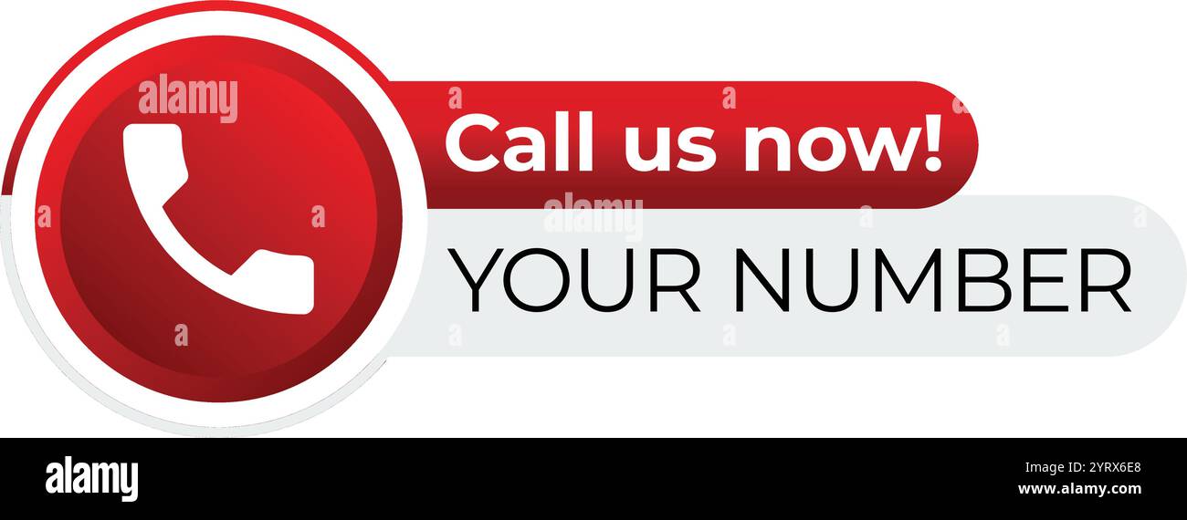 Call us Stock Vector Images - Alamy