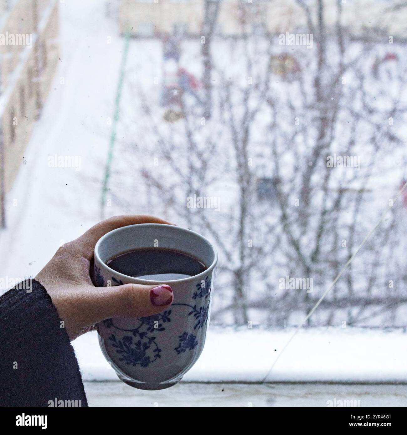 Cozy winter beverage moment hi-res stock photography and images - Alamy
