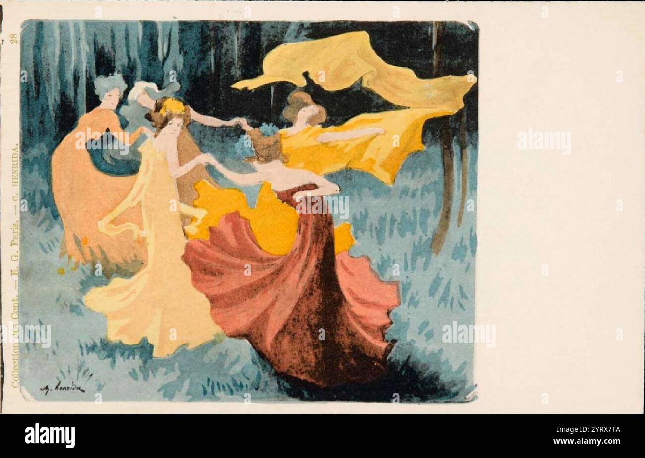 Collection des Cent N° 28 (Henrida Stock Photo - Alamy