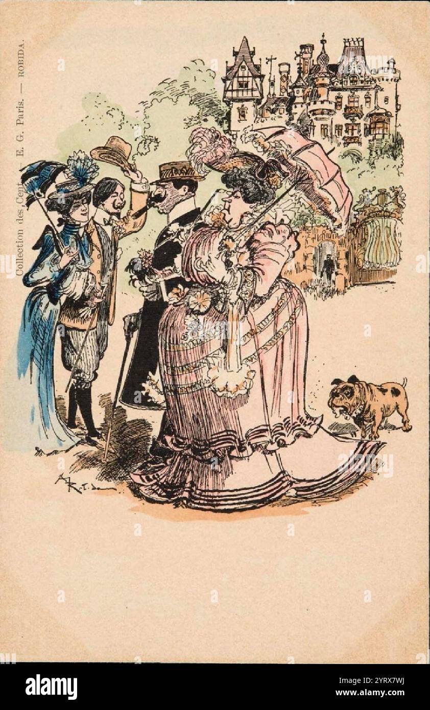 Collection des Cent N° 82 (Robida Stock Photo - Alamy