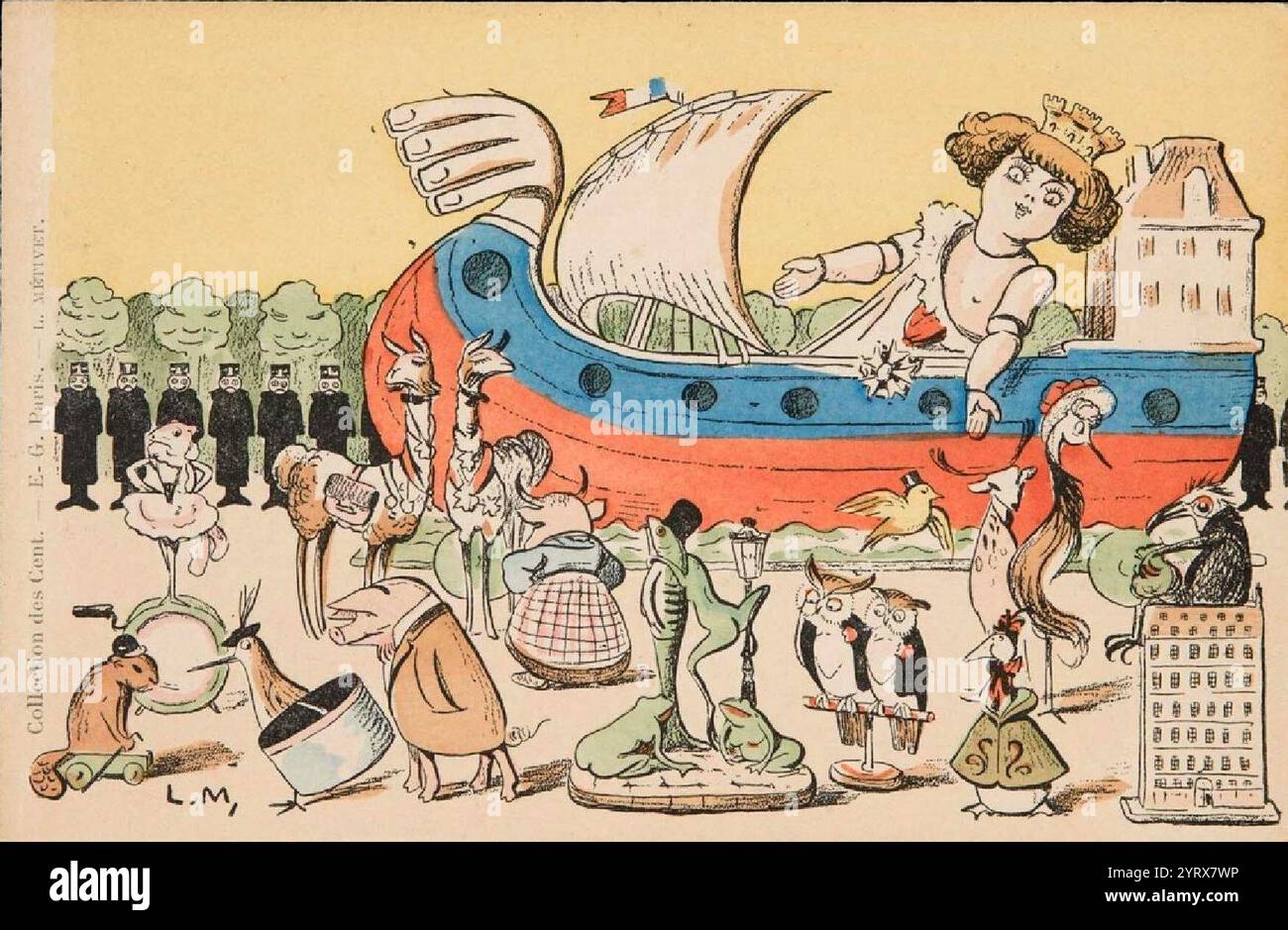 Collection des Cent N° 78 (Métivet Stock Photo - Alamy