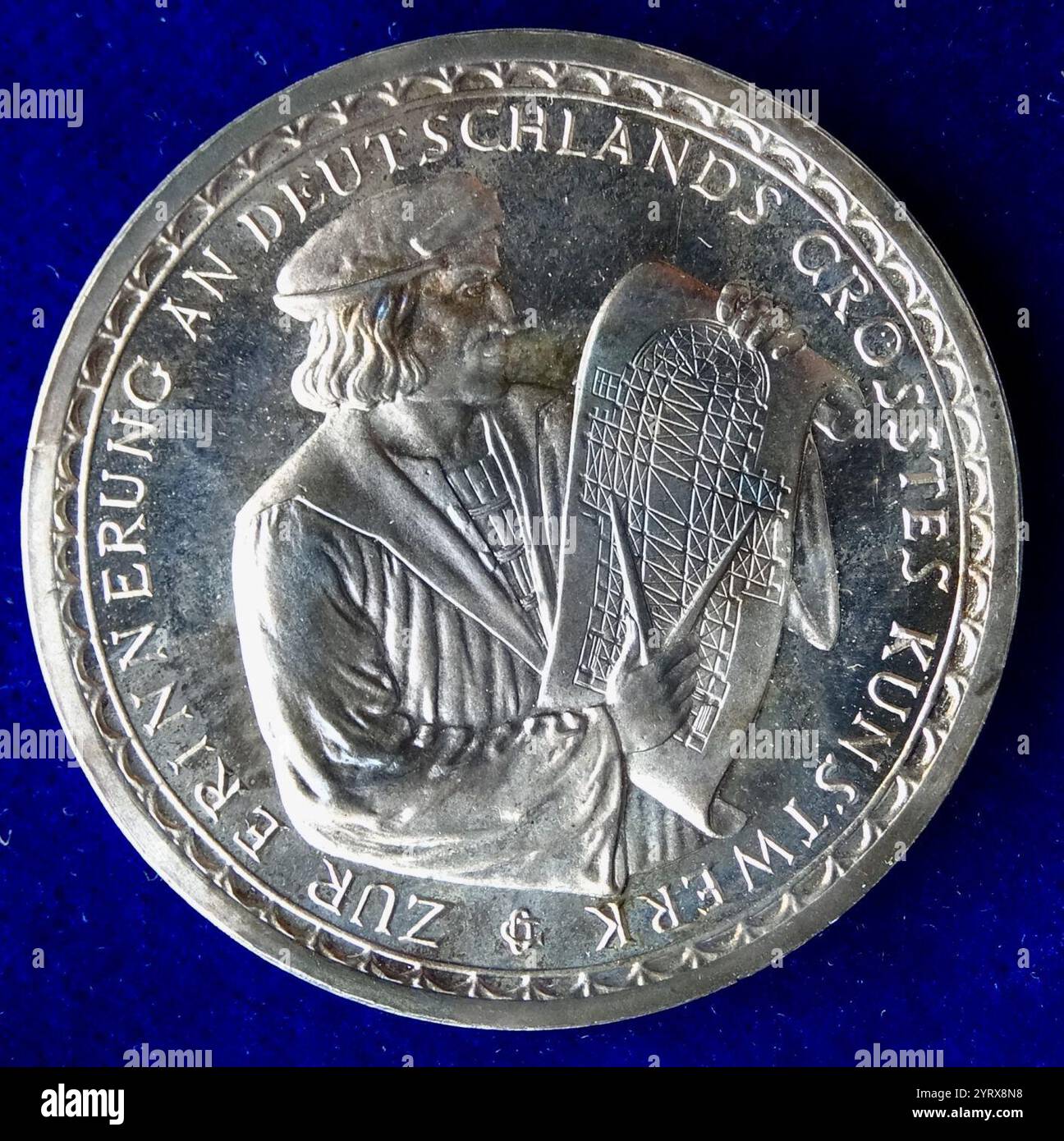 Cologne Cathedral Medal 680th Anniversary 1928 of Construction Start by Meister Gerhard in 1248 ...