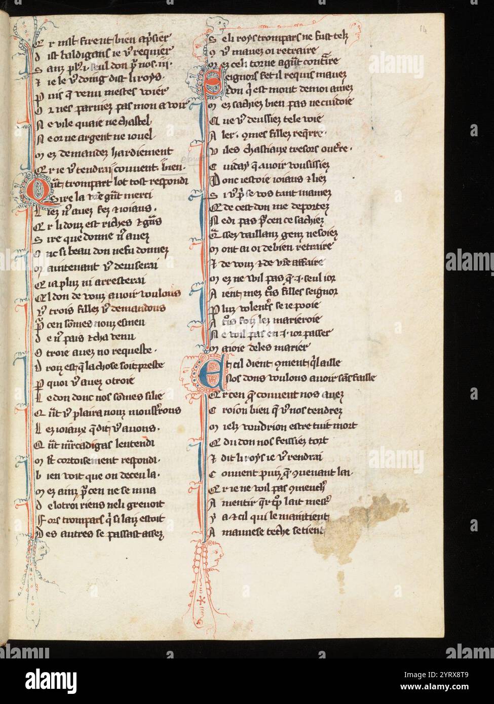 Cologny, Fondation Martin Bodmer, Cod. Bodmer 1, f. 14r – Adenet le Roi ...