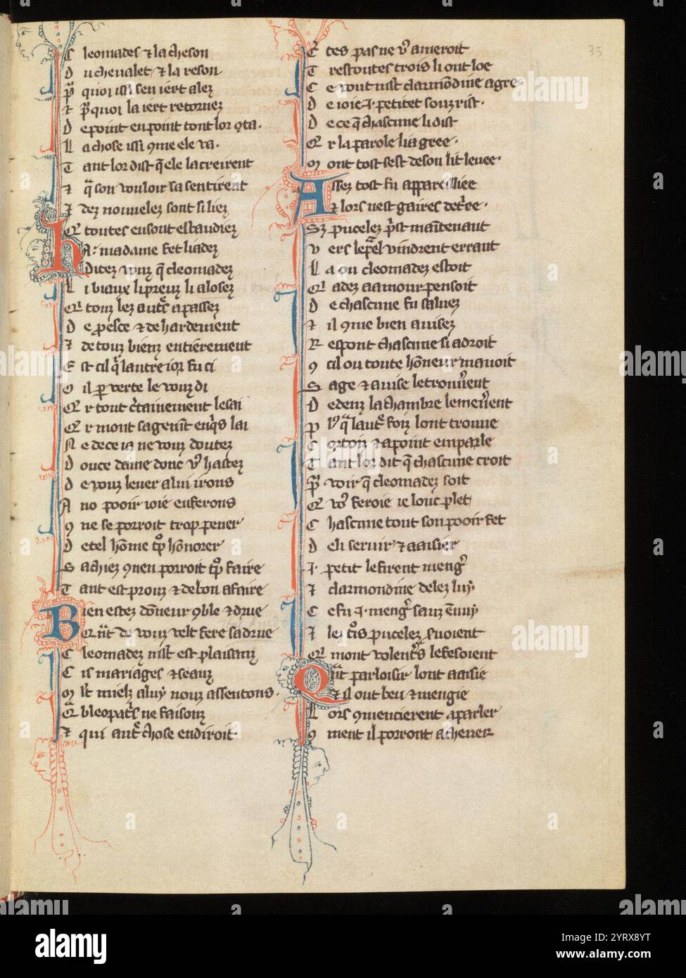 Cologny, Fondation Martin Bodmer, Cod. Bodmer 1, f. 35r – Adenet le Roi ...