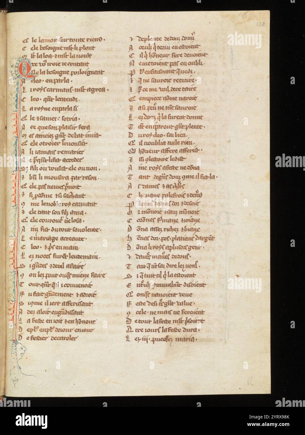 Cologny, Fondation Martin Bodmer, Cod. Bodmer 1, f. 128r – Adenet le ...