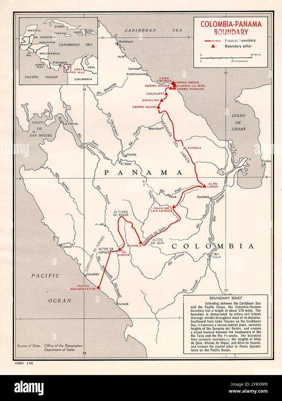 Panama colombia border hi-res stock photography and images - Alamy