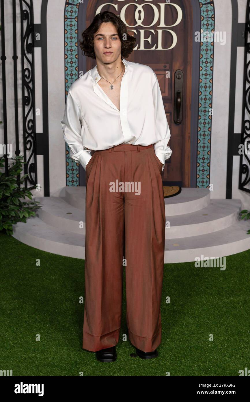 Los Angeles, USA. 04th Dec, 2024. Wyatt Aubrey attends the arrivals of ...