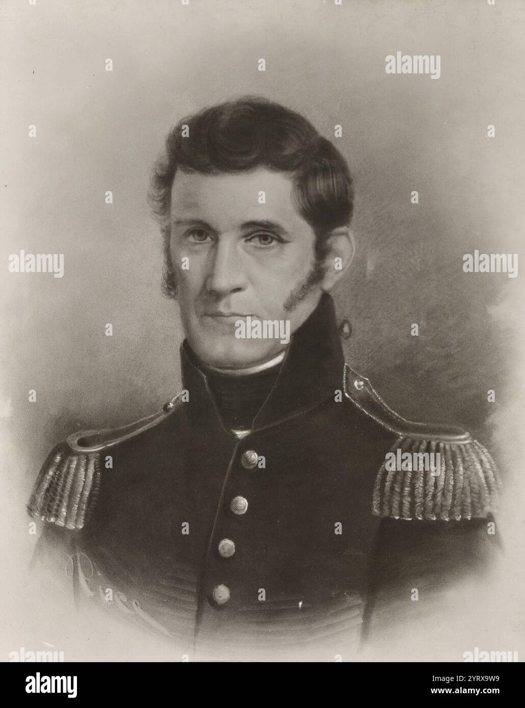 Colonel George Gibson Stock Photo - Alamy