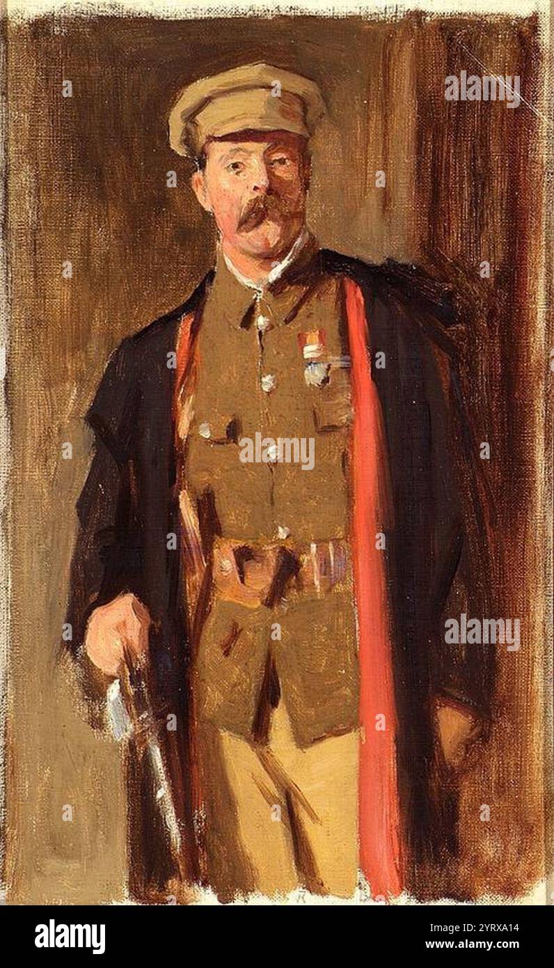 Colonel Hamilton Campbell Of Netherplace - Sir George Reid Stock Photo ...