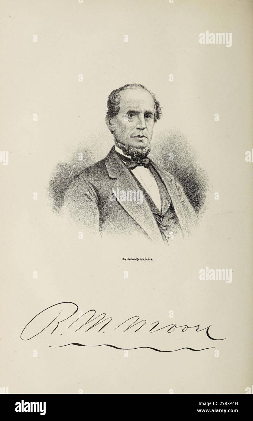 Colonel Robert M. Moore (1816-1880 Stock Photo - Alamy