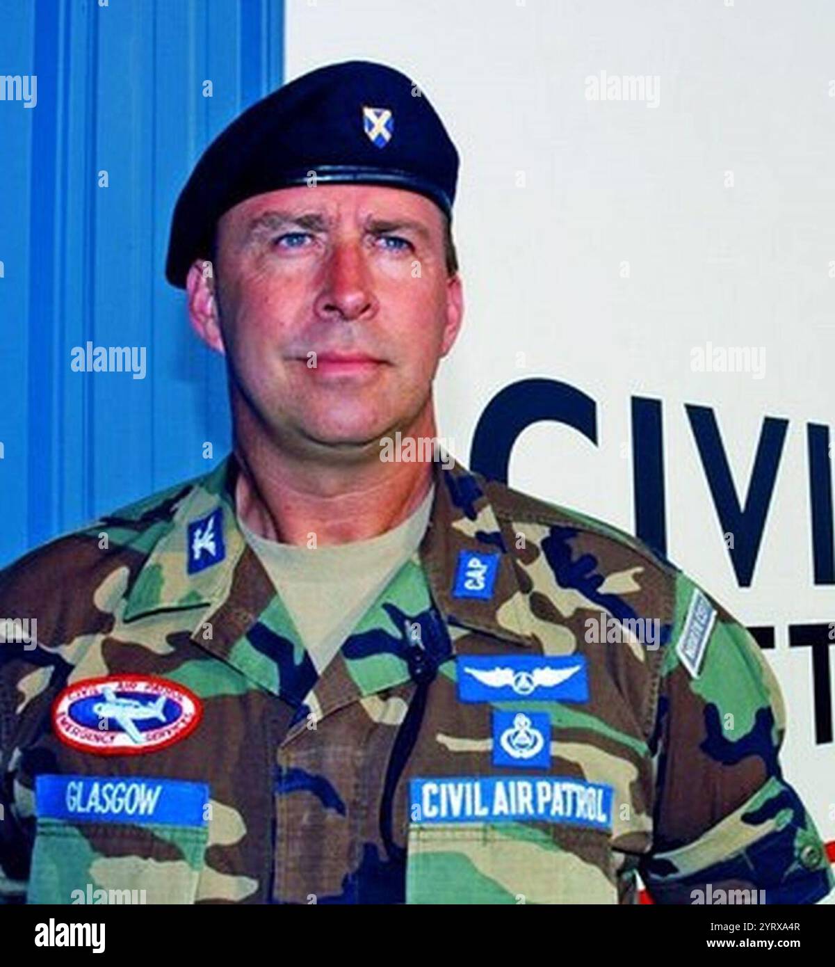 Colonel Rex E. Glasgow Former Iowa Wing CAP Commander Stock Photo - Alamy