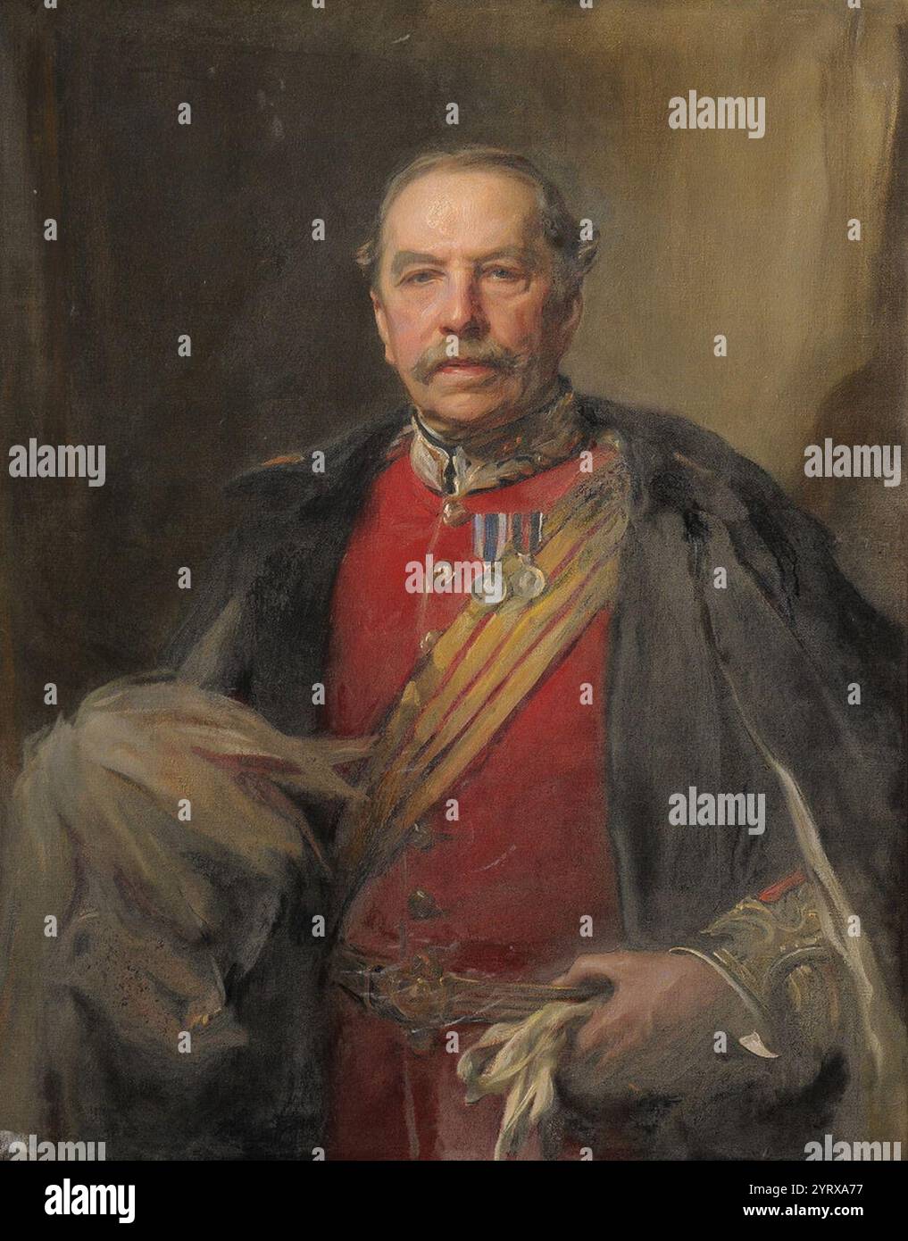 Colonel William Cornwallis-West Stock Photo - Alamy