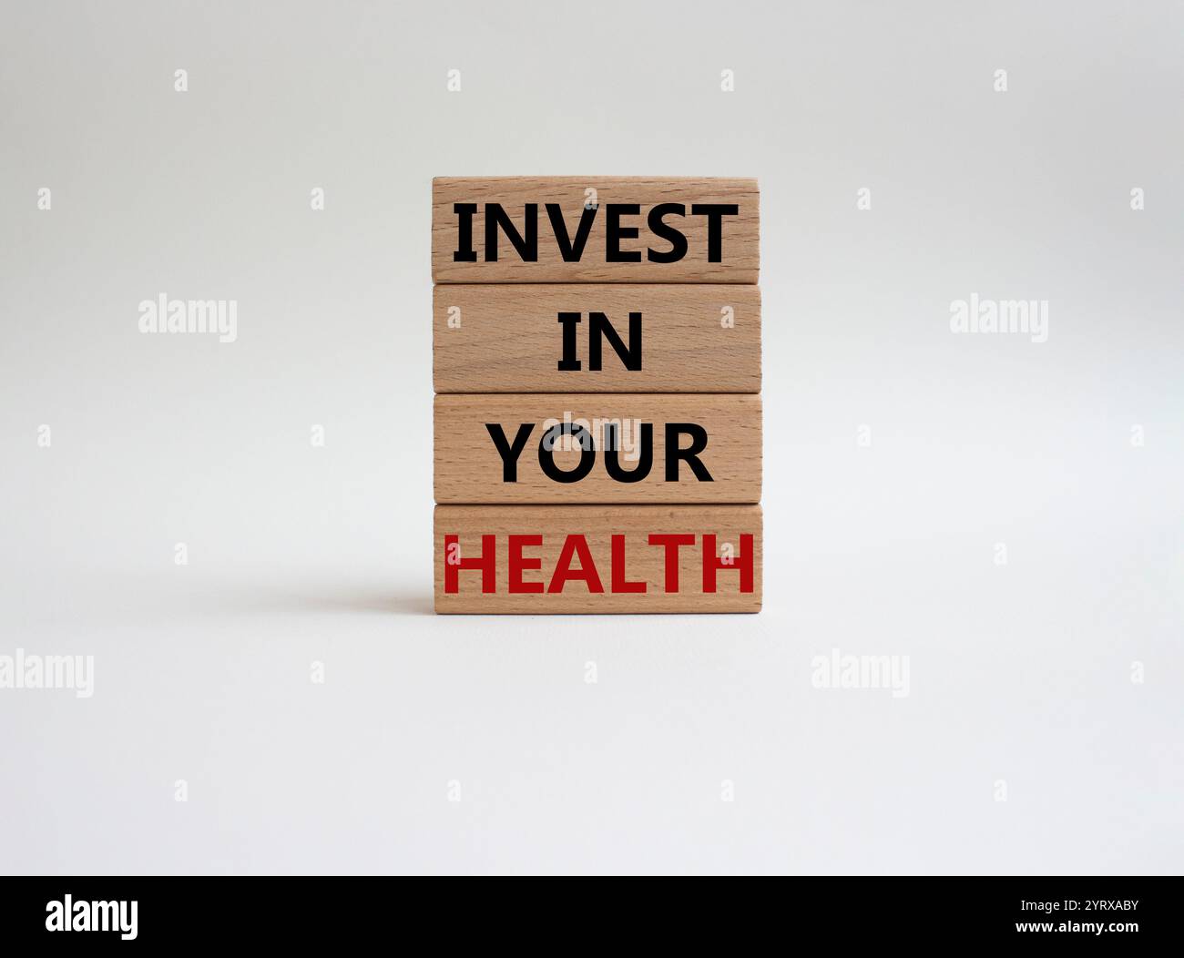 Invest in your Health symbol. Concept words Invest in your Health on ...