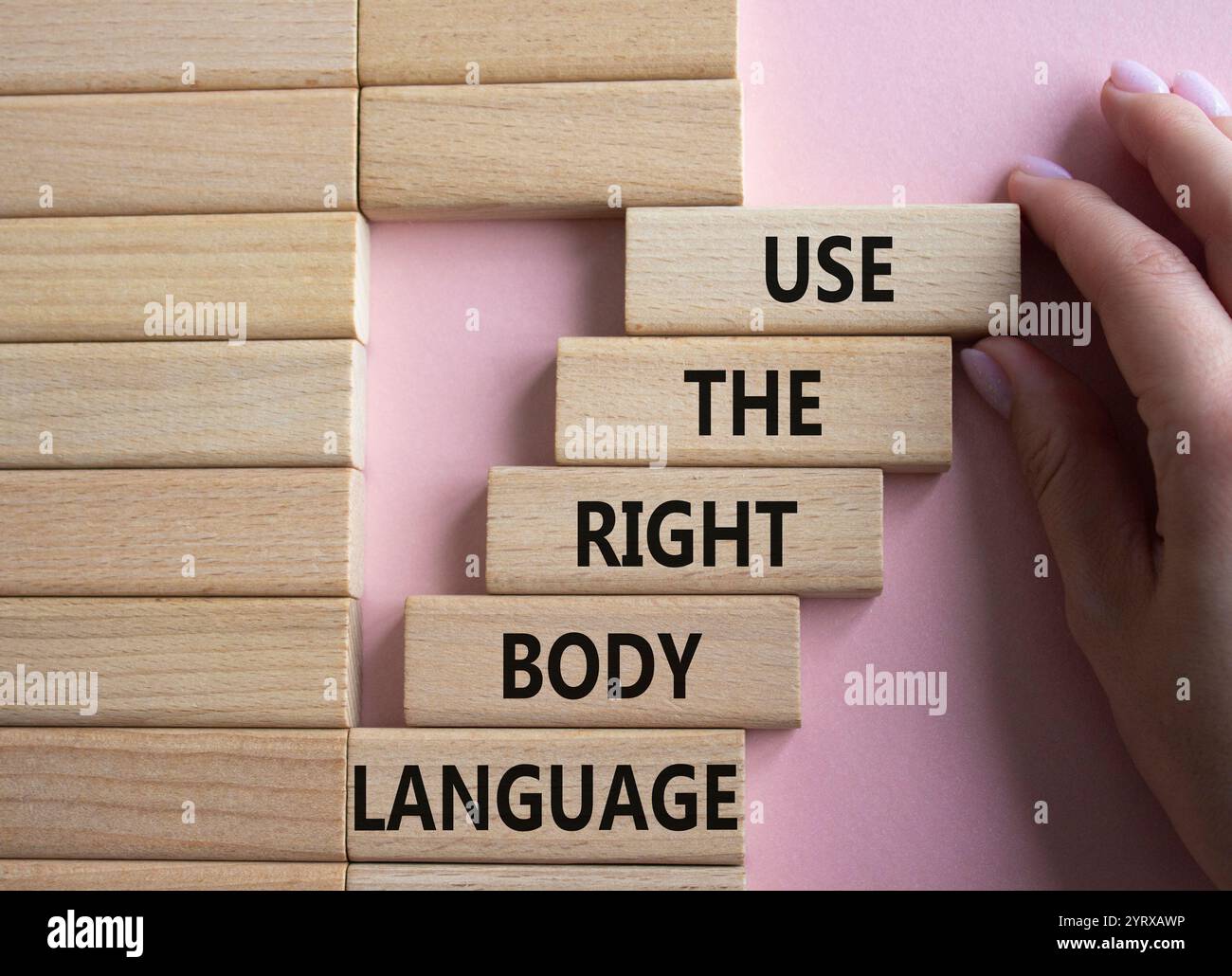 Use the right Body Language symbol. Concept words Use the right Body ...