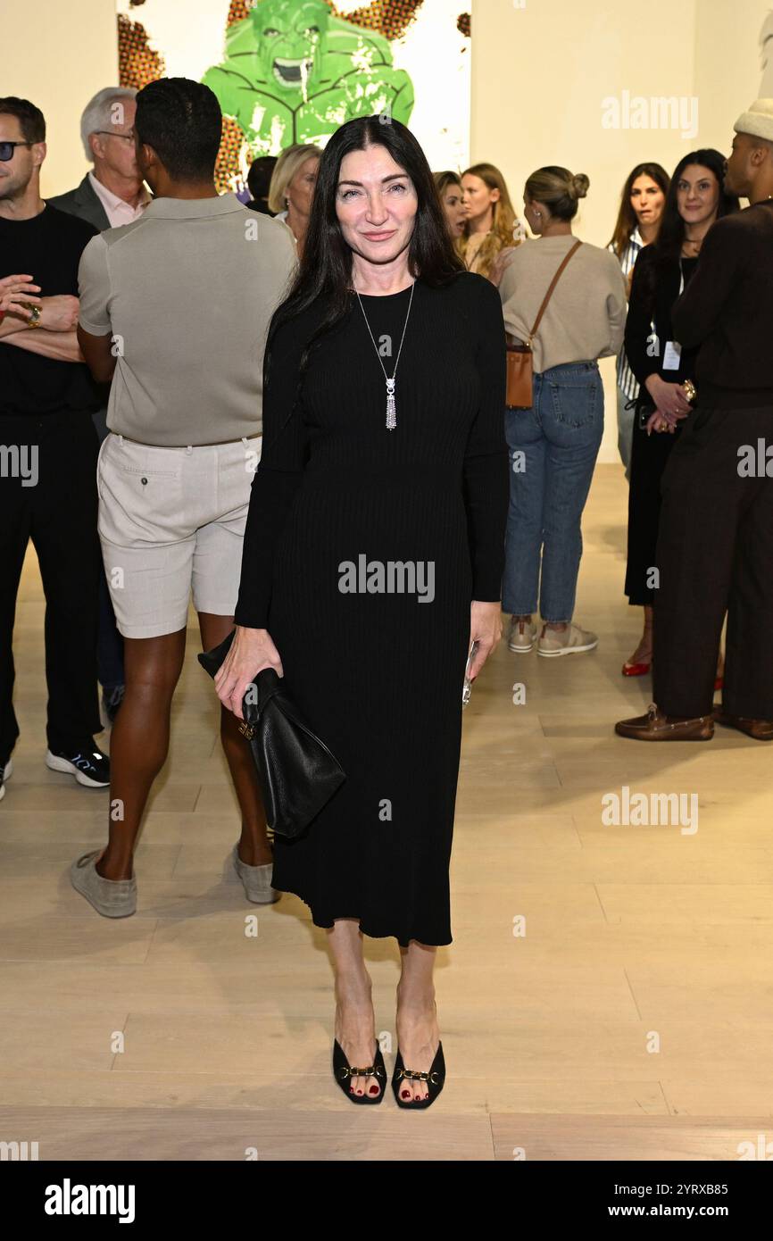 Designer Elisabetta Franchi attends the VIP preview day for Art Basel ...