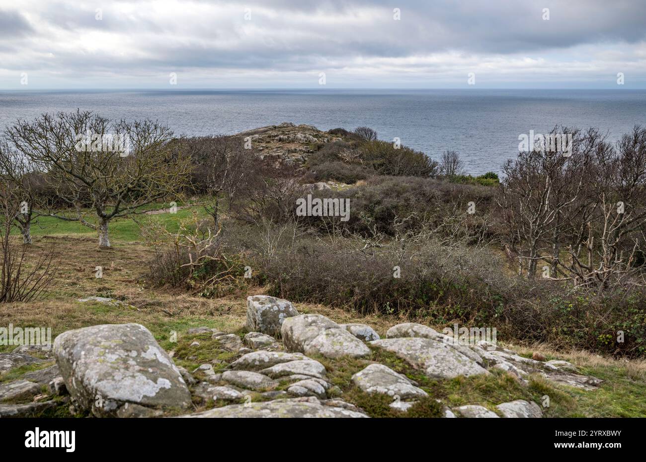 MILL 2024-11-29 View from Kullaberg with Öresund, Skälderviken and ...