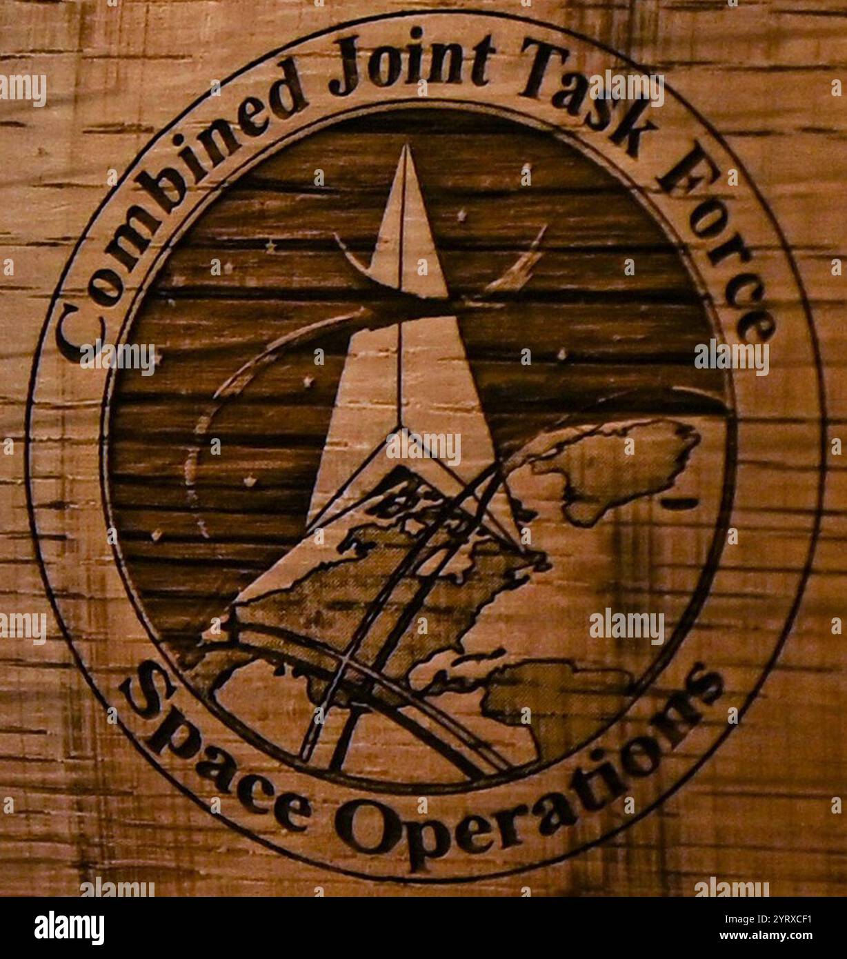 Combined Joint Task Force–Space Operations emblem Stock Photo - Alamy