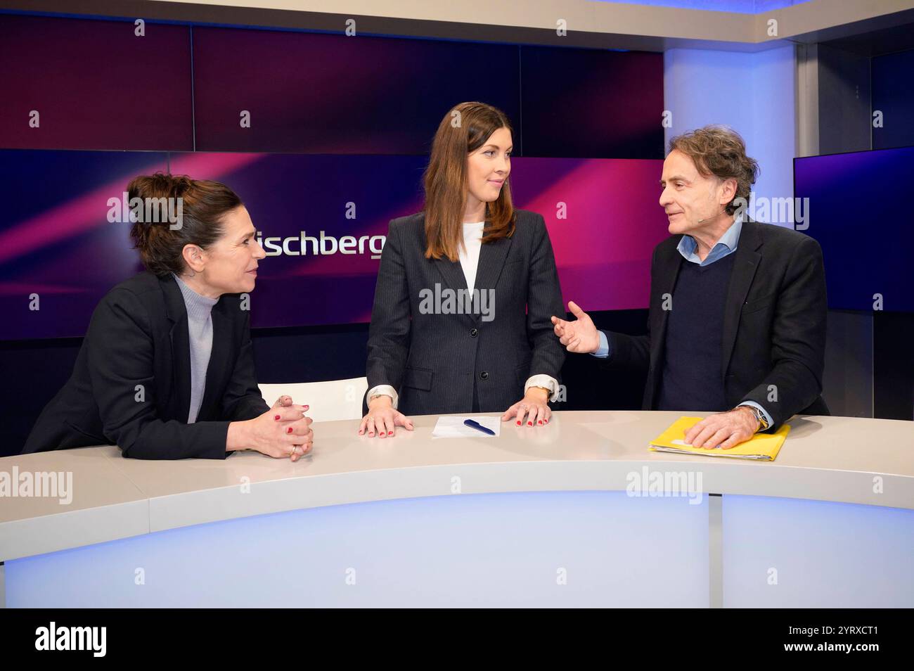 Dagmar Rosenfeld, Laura Kipfelsberger und Giovanni di Lorenzo in der ...
