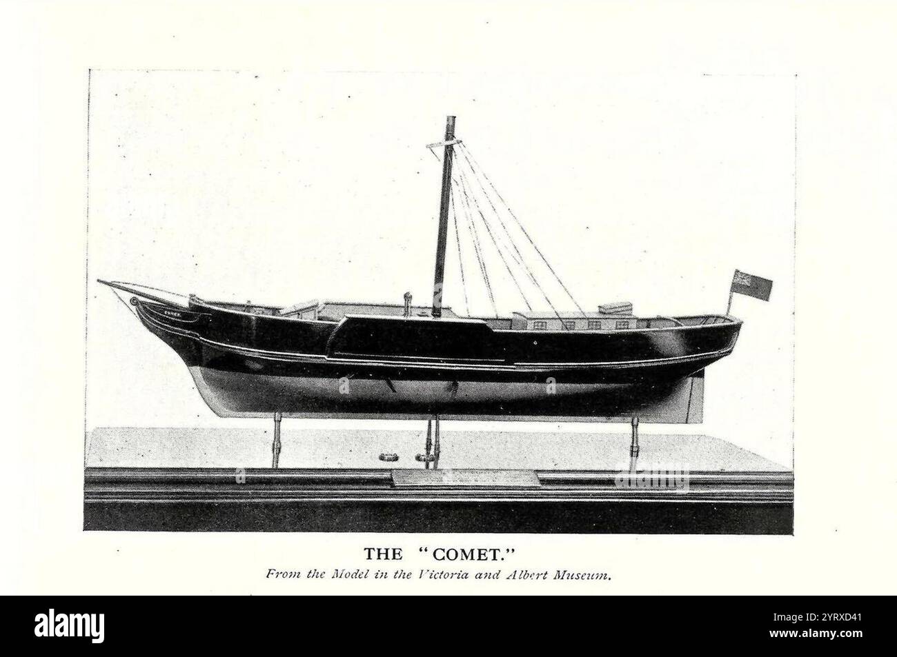 Comet 1812 - EK Chatterton Stock Photo - Alamy