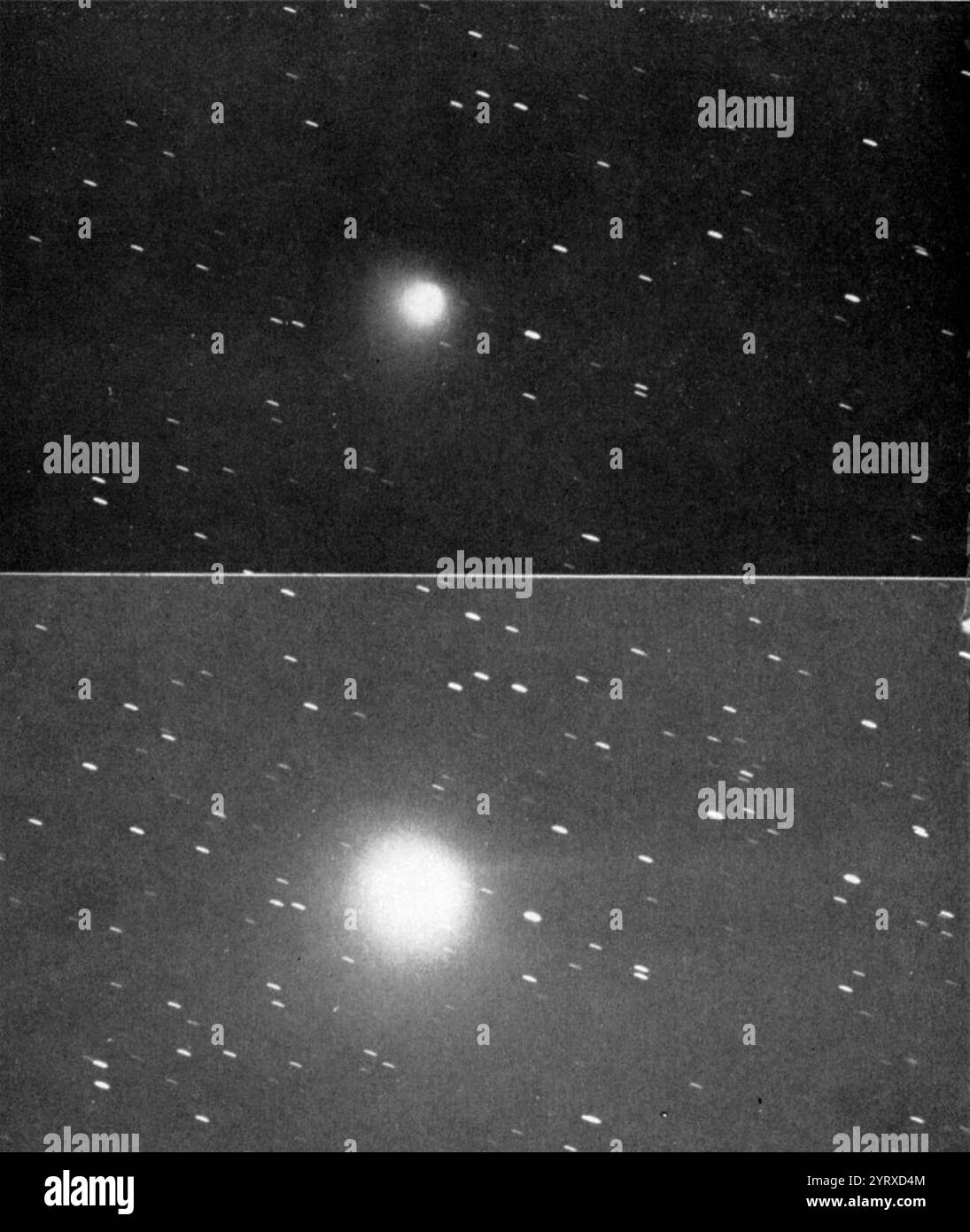 Comet Encke in 1961 by the Naval Observatory Stock Photo - Alamy