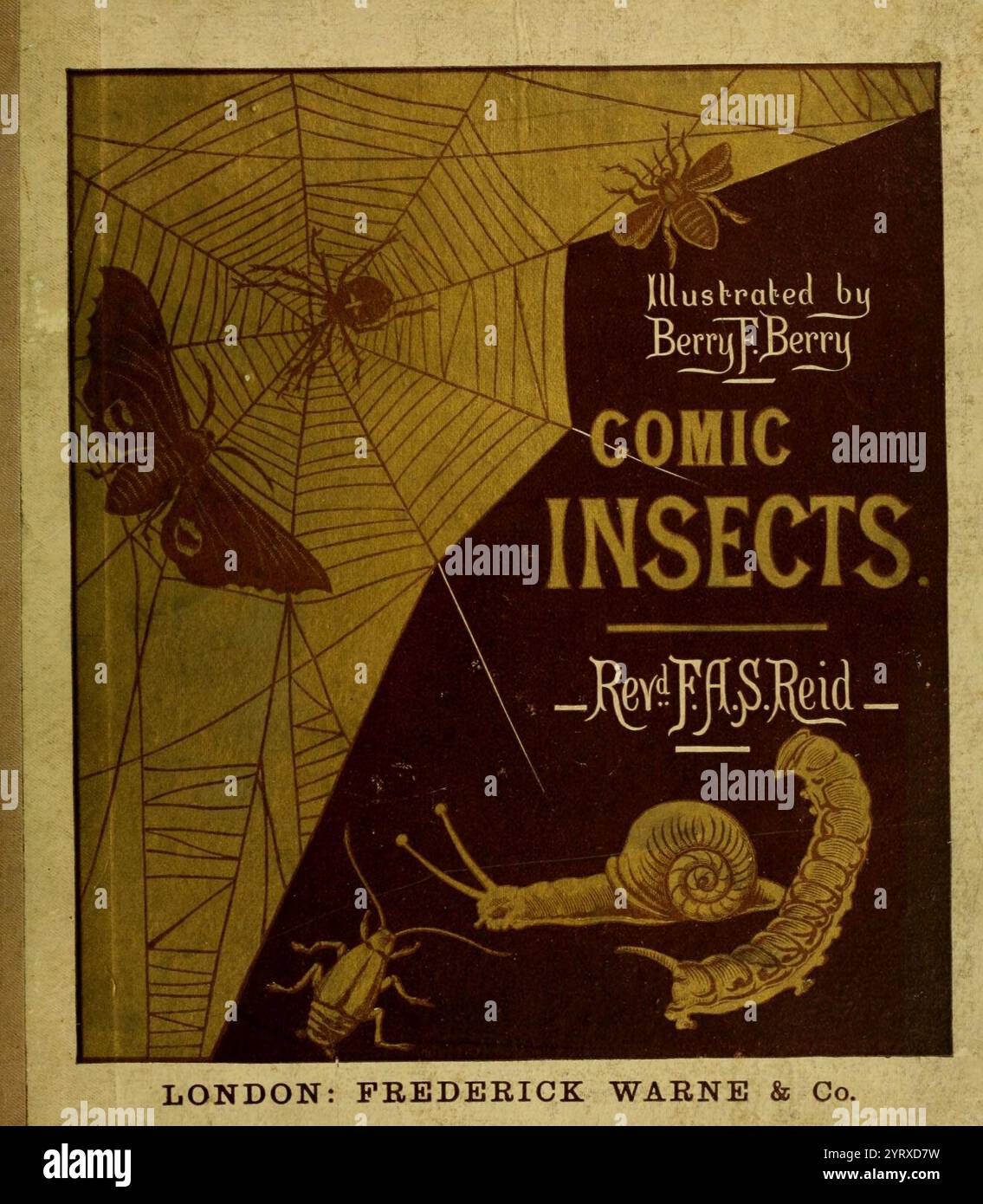 Comic Insects 0001 cover Stock Photo - Alamy