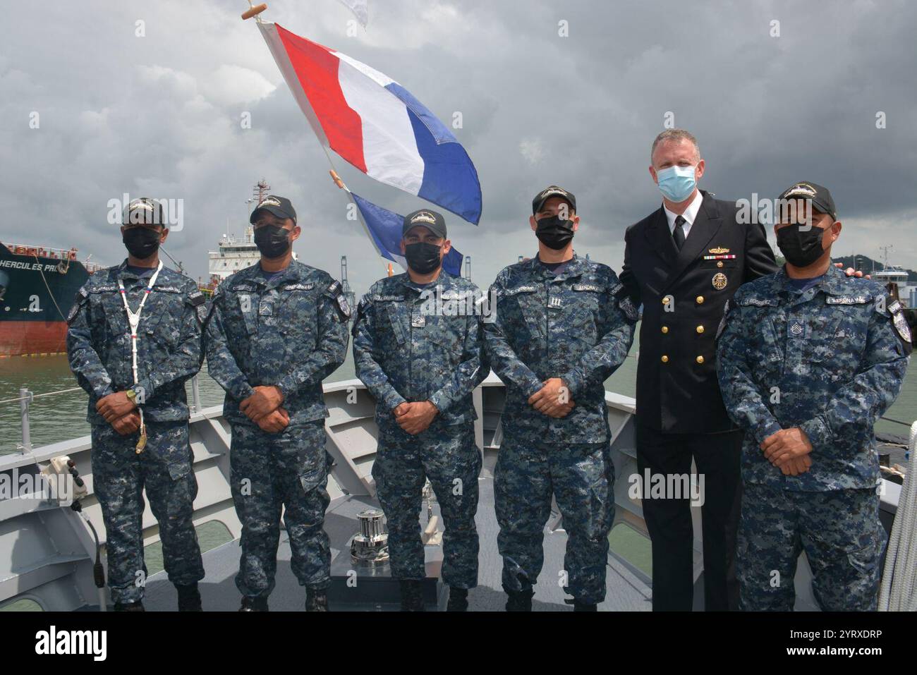 Commander of U.S. Naval Forces Southern Command-U.S. 4th Fleet Poses ...