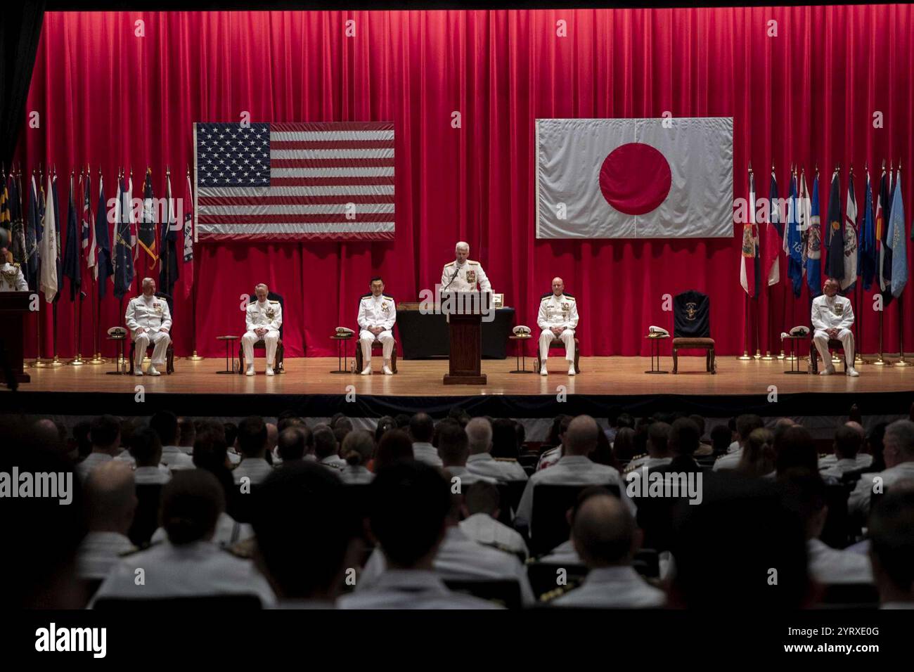Commander, U.S. 7th Fleet Change of Command 210708 Stock Photo - Alamy